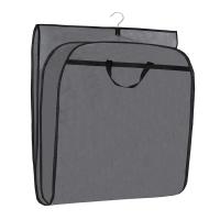 China Cloth Lightweight Custom Travel Garment Bag For Suits Protector Hanging Zipper 24x32