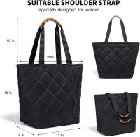 China Transport Large Insulated Reusable Grocery Tote Picnic Custom Travel Cooler Bag For Cold Or Hot Food for sale