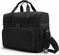 China Extra Large Insulated Black Picnic Camping Beach Work Custom Travel Cooler Bag for sale
