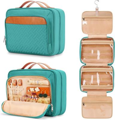 China Medium Waterproof Hanging Makeup Accessories Cosmetic Essentials Dopp Kit Custom Travel Bag for sale