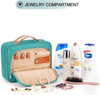China Medium Waterproof Hanging Makeup Accessories Cosmetic Essentials Dopp Kit Custom Travel Bag for sale