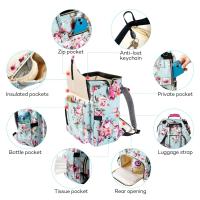 China Durable Multifunction Nappy Custom Travel Diaper Bag Large Capacity Waterproof for Mommy and Dad for sale