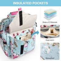 China Durable Multifunction Nappy Custom Travel Diaper Bag Large Capacity Waterproof for Mommy and Dad for sale