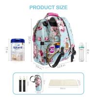 China Durable Multifunction Nappy Custom Travel Diaper Bag Large Capacity Waterproof for Mommy and Dad for sale