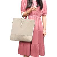 China Crossbody Drawstring Bucket Bag Pouch Canvas Tote Bags Shoulder Buckle Strap 12X3X12