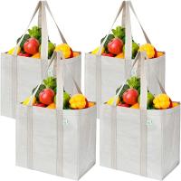 China Heavy Duty Canvas Shopping Bag With Pockets Zip Codycross Grocery Eco Friendly for sale