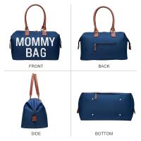 China Waterproof Diaper Tote Bag For Baby Boy Cute Mom Travel Large 15x7x10