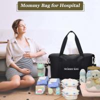 China Soft Cute Diaper Tote Bags Small Insulated Bottle Pockets For Newborn Personalized for sale