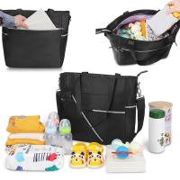 China Nylon Baby Weekender Diaper Bag Backpack And Tote Insulated Large 11X5X11