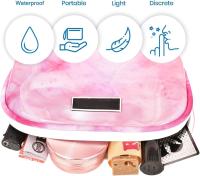 China Pink Color Water Resistant Custom Travel Smell Proof Bag with Carbon Filter System for Girl Women for sale