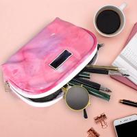 China Pink Color Water Resistant Custom Travel Smell Proof Bag with Carbon Filter System for Girl Women for sale
