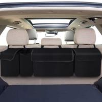China Insulated Grocery Tote Car Trunk Organizer With Cooler Bag Tote Padded Lid for sale