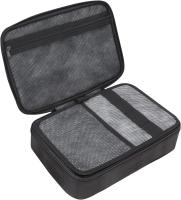 China Black Color Large Capacity Storage Waterproof Custom Travel Smell Proof Bag With Lock for sale
