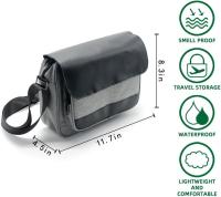 China Secure Storage Custom Travel Bag Smell Proof for Tobacco Herb Accessor Medicine Lunch Stash Container for sale