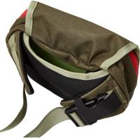 China Green Color Activated Carbon Fiber Custom Travel Smell Proof Bag with Lock For Men Women for sale