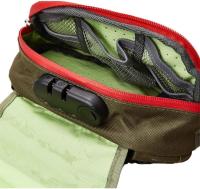 China Green Color Activated Carbon Fiber Custom Travel Smell Proof Bag with Lock For Men Women for sale