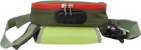 China Green Color Activated Carbon Fiber Custom Travel Smell Proof Bag with Lock For Men Women for sale