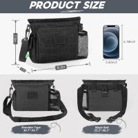 China Portable Walking Fanny Pack Built-in Poop Custom with Multiple Pockets Adjustable Shoulder Strap for sale