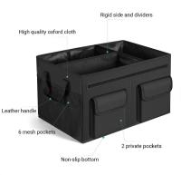 China SUV Truck Car Backseat Storage Bag Cooler Foldable Large 21.7X15.7X11