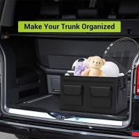 China SUV Truck Car Backseat Storage Bag Cooler Foldable Large 21.7X15.7X11