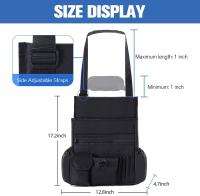 China Car Trunk Organizer Bag Storage Front Backseat With Removable Cooler Bag 12.8X4.7X17.2