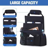 China Car Trunk Organizer Bag Storage Front Backseat With Removable Cooler Bag 12.8X4.7X17.2
