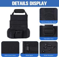 China Car Trunk Organizer Bag Storage Front Backseat With Removable Cooler Bag 12.8X4.7X17.2