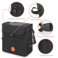 China Hanging Car Organizer Bags Trunks Waterproof Car Trash Can Garbage Bin 9x5