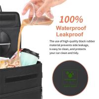 China Hanging Car Organizer Bags Trunks Waterproof Car Trash Can Garbage Bin 9x5