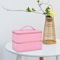 China Jewelry Organizer Travel Case Earring Holder Two Double Layer Jewelry Box 9x6x6
