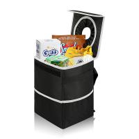 China Toiletry Car Organizer Bag Hanging Internal Waterproof Car Trash Can Bag 8X7X10