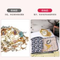 China Hanging Jewelry Storage Bags Suppliers Canvas Roll Luxury Travel Organizer 46x18cm for sale