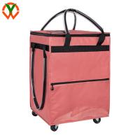 China Reusable PP Shopping Cart with Large Capacity Waterproof Foldable Shopping Bag for Shop Travel for sale