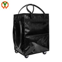 China Reusable PP Shopping Cart with Large Capacity Waterproof Foldable Shopping Bag for Shop Travel for sale