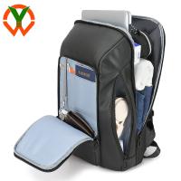 China Waterproof Business Travel Backpack With Computer Compartment For Expansion And Vacuum Compression for sale
