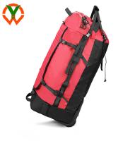 China Large 86L Waterproof Wheeled Duffel Bag Foldable Travel Bag Design for Convenient Travel for sale