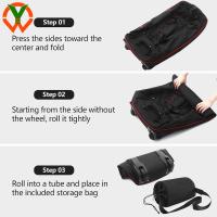 China 120L/140L Double Rubber Wheel Folding   Travel Duffle Bag And Multiple Pockets And Compartments for sale