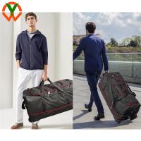 China 120L/140L Double Rubber Wheel Folding   Travel Duffle Bag And Multiple Pockets And Compartments for sale