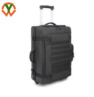 China Large Capacity Travel Duffle Bag Polyester Durable Rolling Duffle Bag With Wheels And Handle for sale