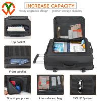 China Large Capacity Travel Duffle Bag Polyester Durable Rolling Duffle Bag With Wheels And Handle for sale