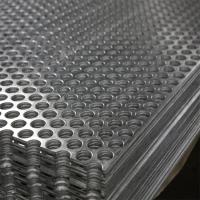 China 310S Perforated SS Plate , Perforated Stainless Steel Mesh Sheet For Architecture for sale