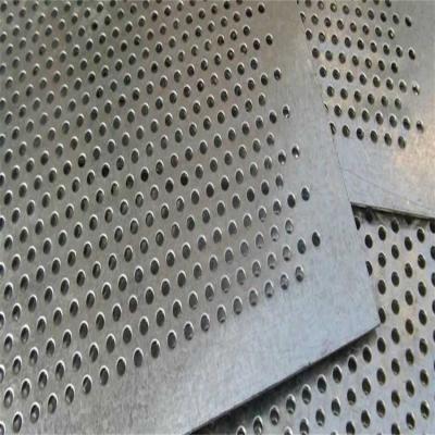 China ASTM Perforated Stainless Mesh , SS 316 Perforated Sheet For Building Decoration for sale