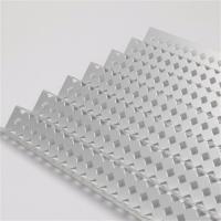 China 3mm 4mm 5mm Stainless Steel Perforated Sheets Plate For Protection for sale