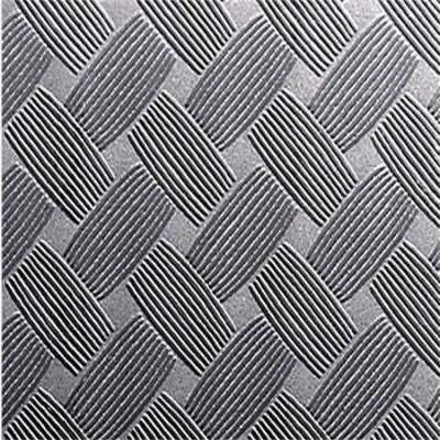 China Industrial Embossed Stainless Steel Plate 201 Material 2B 2D Surface Finish for sale