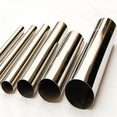 China Round Stainless Steel Seamless Pipe ASTM A270 A554 Standard SS304 Material for sale