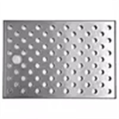 China SS Round Hole Stainless Steel Perforated Sheets 60mm Thickness For Industrial for sale