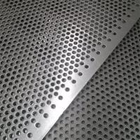 China Decorative Stainless Steel Perforated Sheets Galvanized With 10mm 15mm Aperture for sale