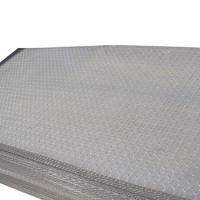 China Diamond Checkered Embossed Stainless Steel Sheet Plate Hot Rolled Anti Slip for sale