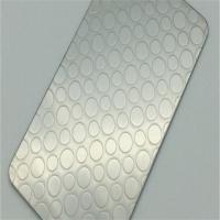 China SUS 201 202 Embossed Ss Sheet , Stainless Checkered Plate With No.1 Finish for sale