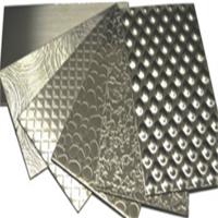 China SUS 201 202 Embossed Ss Sheet , Stainless Checkered Plate With No.1 Finish for sale